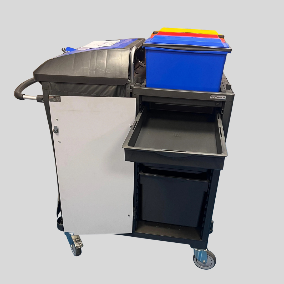 Vermop Professional Cleaning Trolley – Commercial Cleaning Cart ...